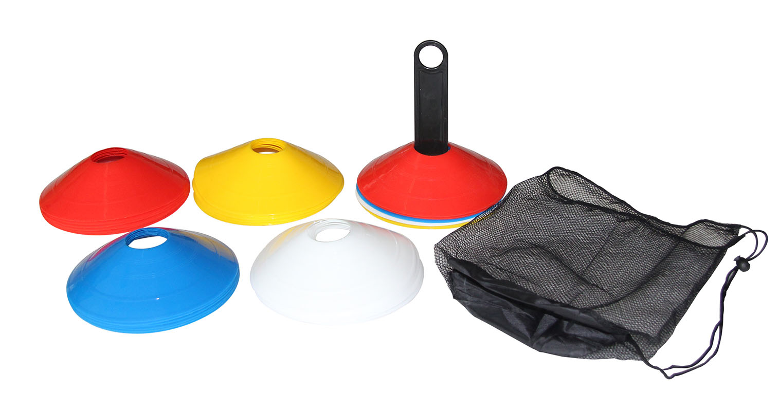 Tunturi Agility Cone Set - 40 pcs - Jokasport.nl